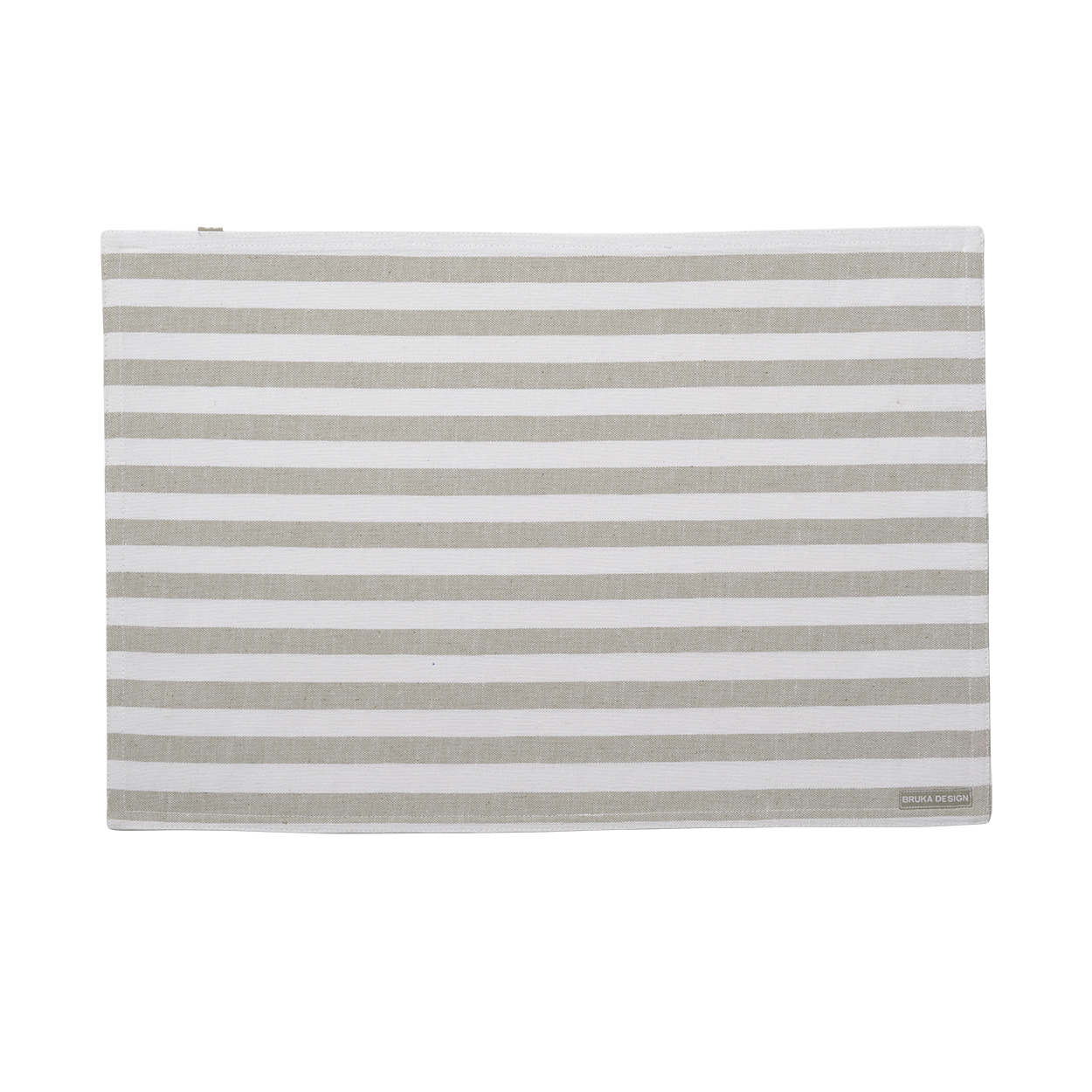 Bruka Design pöytätabletti, harmaavalkoraidallinen – Country White Oy