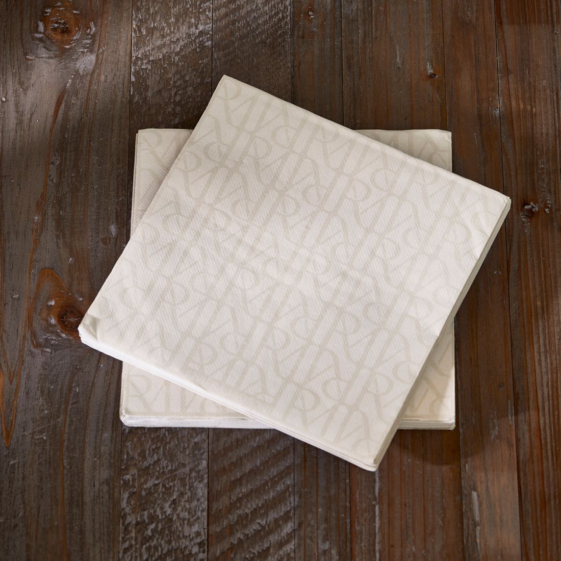 Riviera Maison Monogram Luxury Paper napkin – Country White Oy
