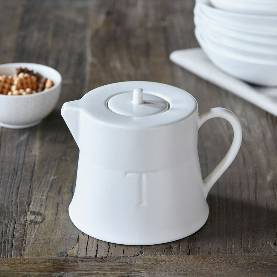 Riviera Maison Tea pot matt white – Country White Oy